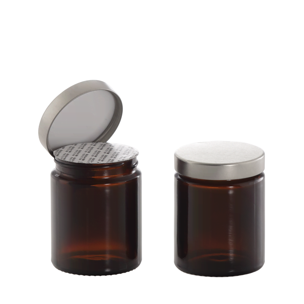 Amber Glass Jar 100 Ml Buy Online Now At